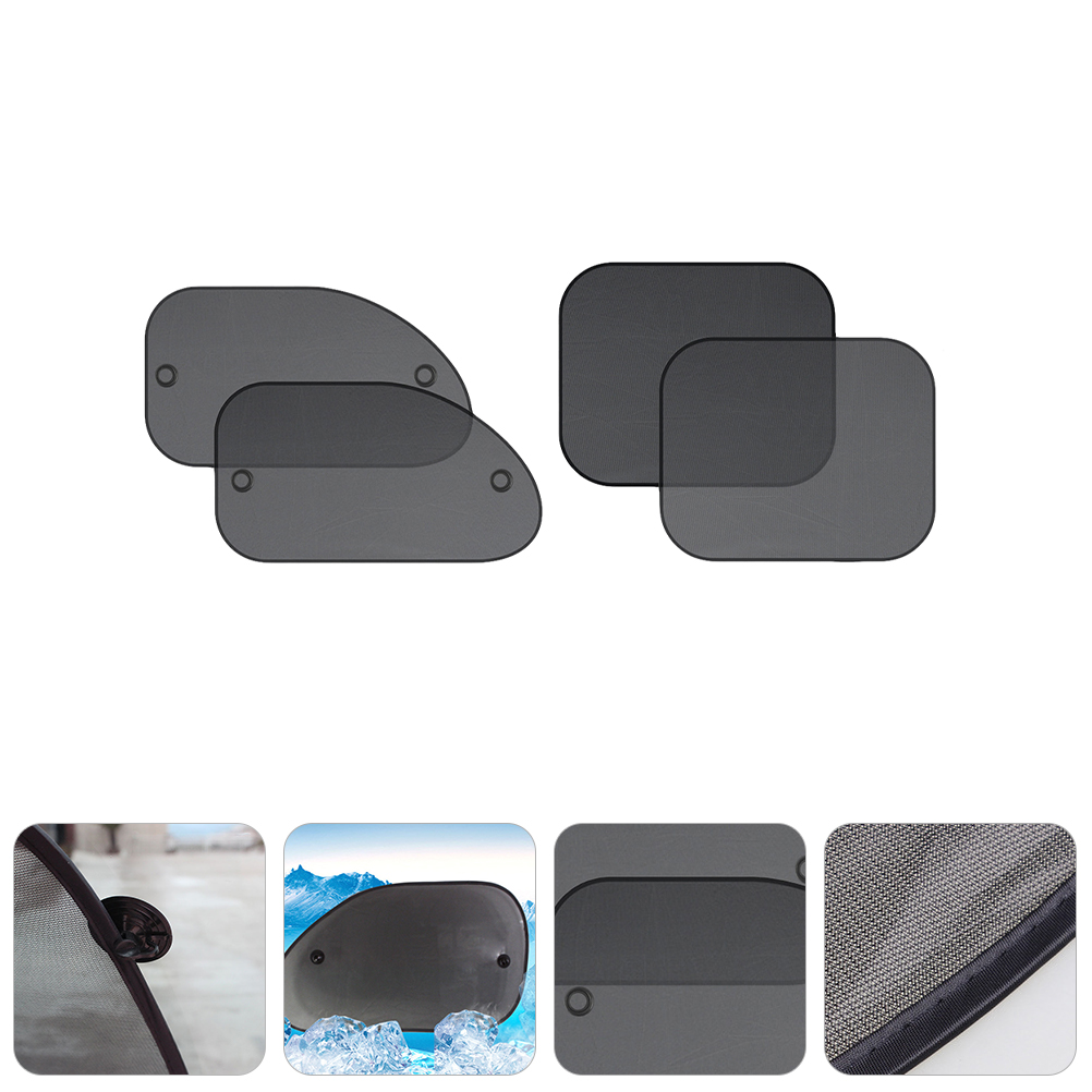 1 Set 4pcs Universal Window Hoods Car Windows Uv P... – Grandado