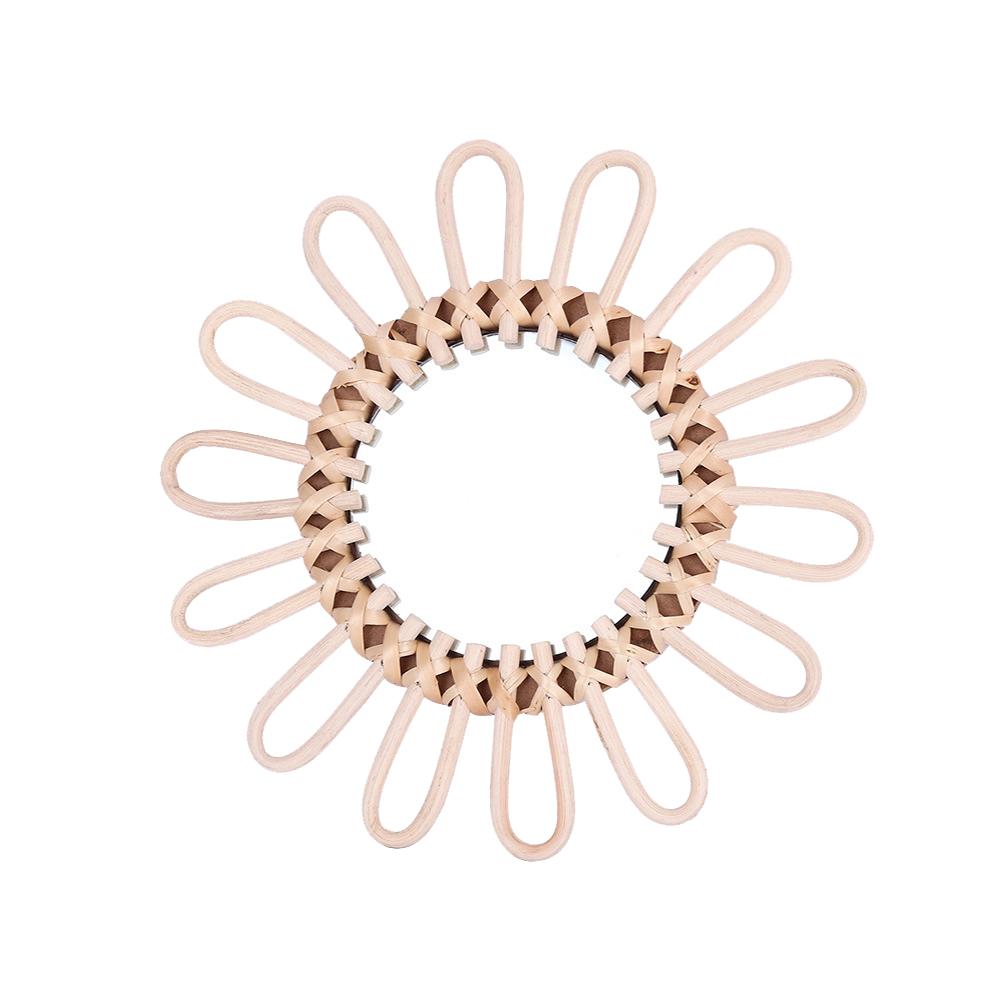 Handmade Homestay Craft Decorative Mirror Wall Dec... – Grandado