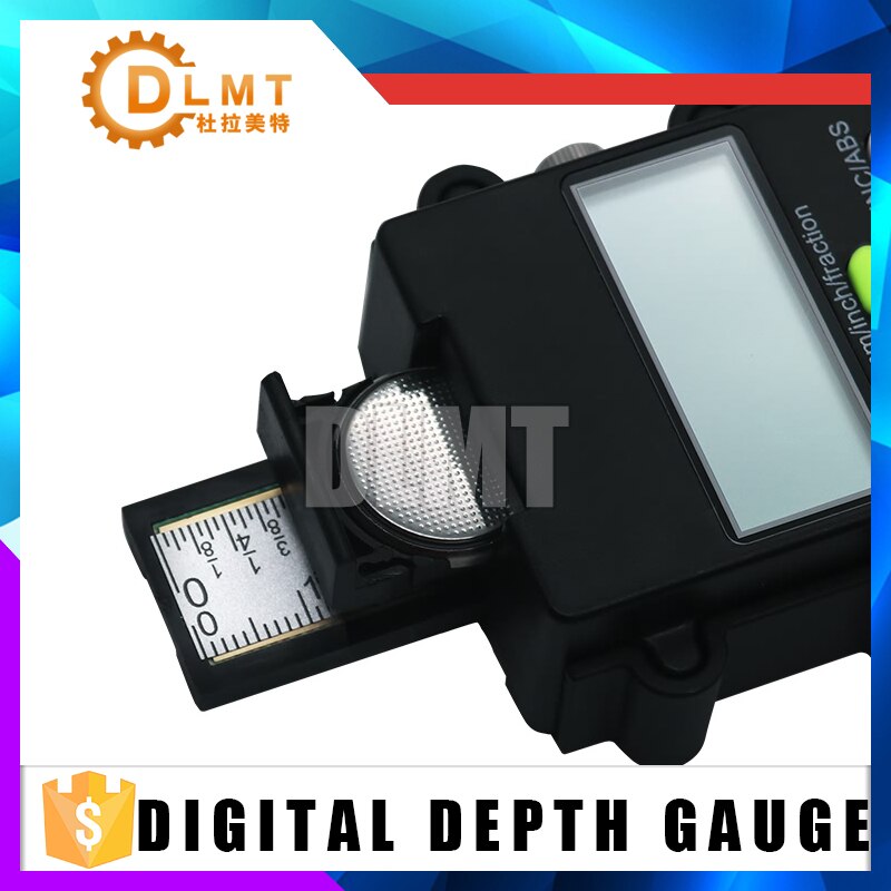 1PCS Digital Depth Gauge Digital LCD Magnetic Self... – Grandado
