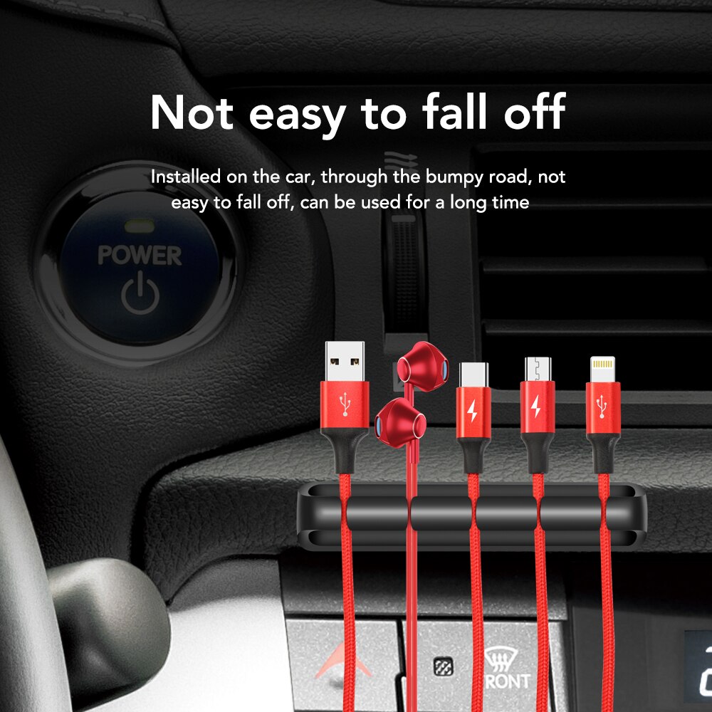 Multipurpose Car Desk Desktop Wall Round USB Wire ... – Grandado