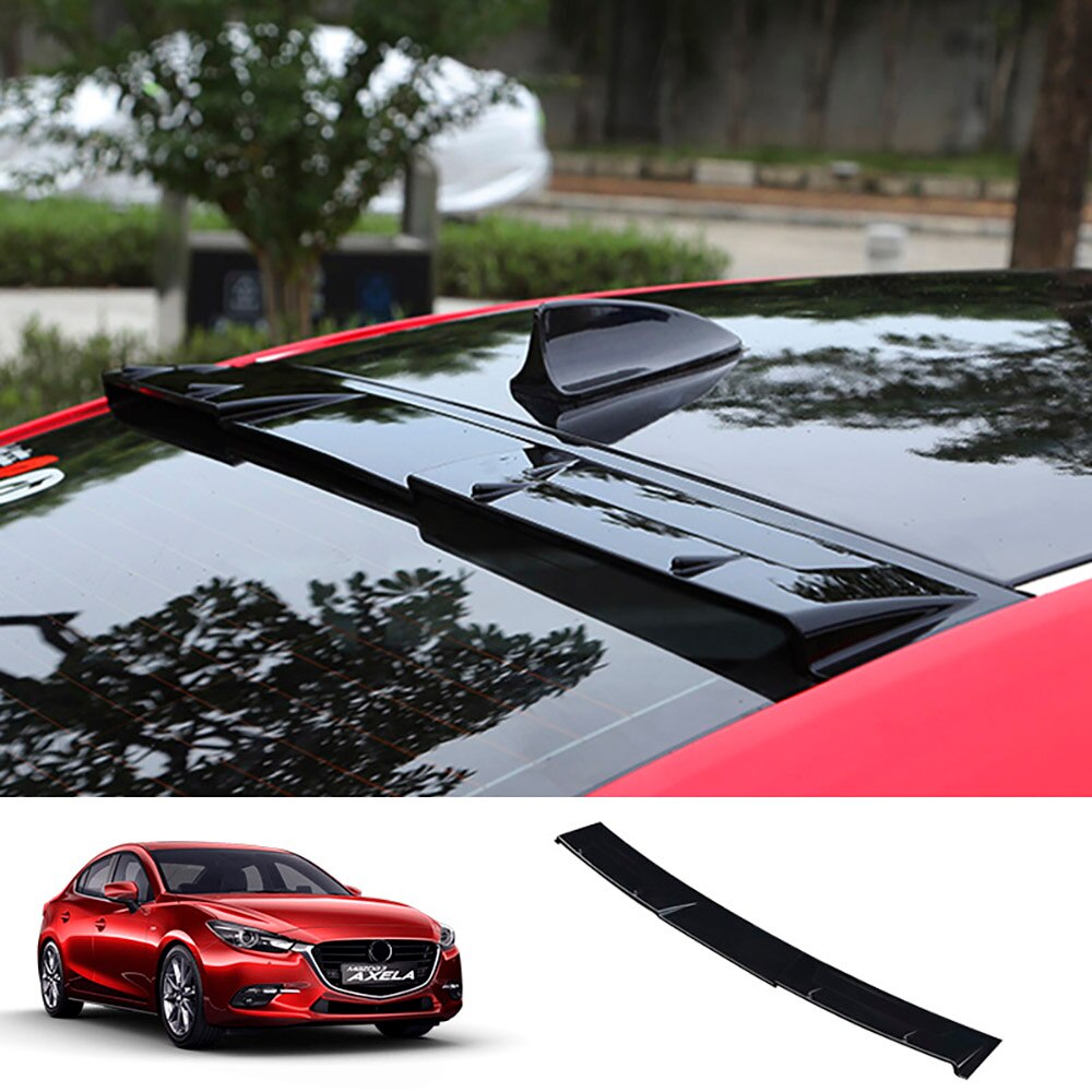Applicable to Mazda 3 Angkersela top wing rear win... – Vicedeal