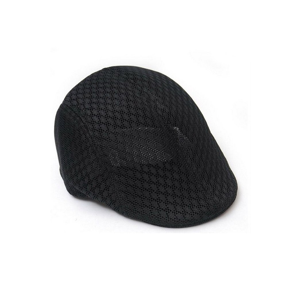 Female Solid Adult Casual Berets Cap Black White H... – Vicedeal