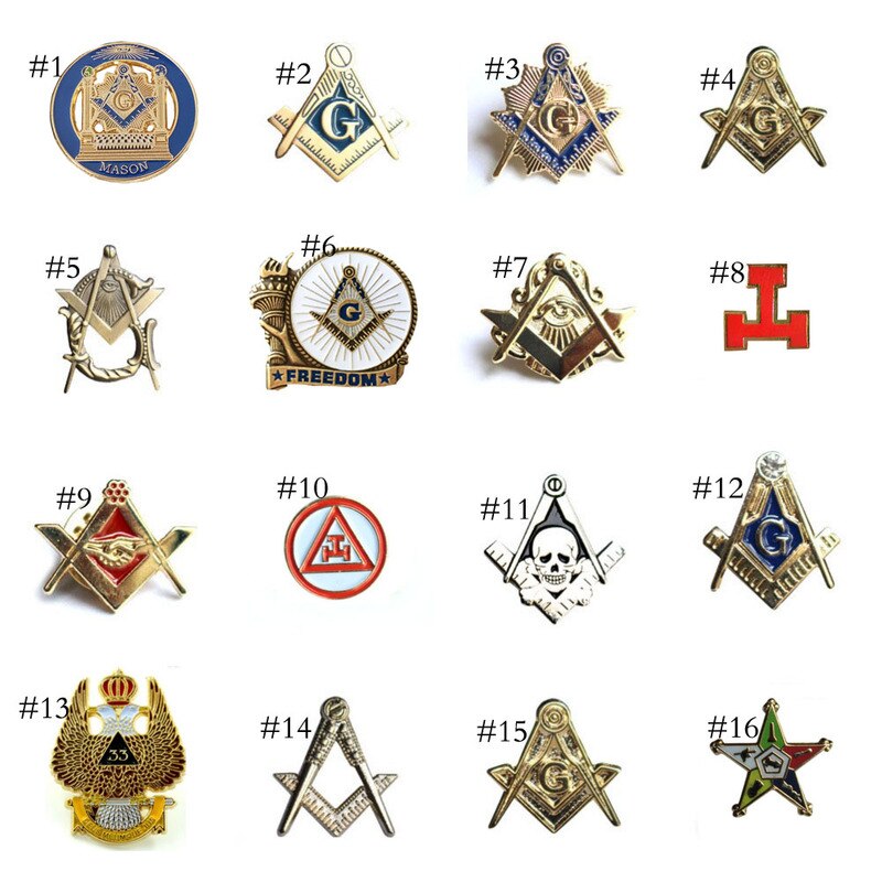 Masonic Lapel Pin Freemasonry Shriner Square and C... – Grandado