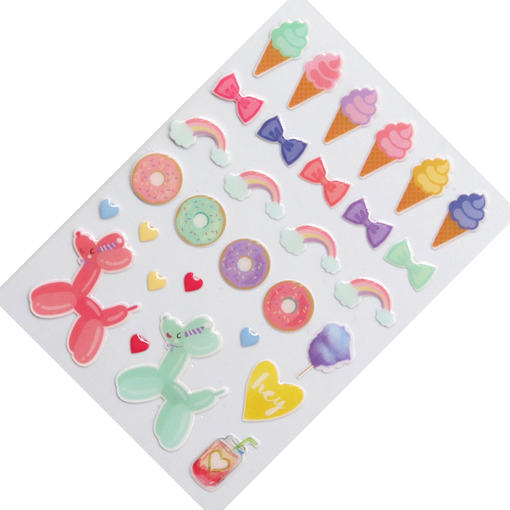 CRZCrafter Epoxy Stickers 30pcs DIY Crafts For Scr... – Vicedeal