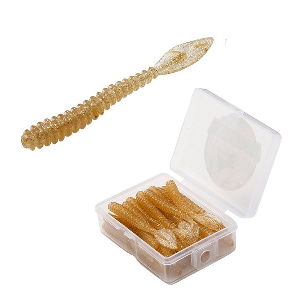 JOHNCOO 40pcs/box Soft Worm AJING Fishing Lure 57m... – Grandado