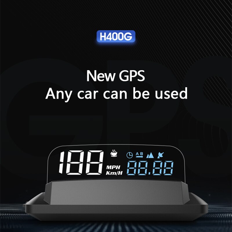 Auto Hud H400G Hd Screen Head Up Display OBD2 Snel... – Vicedeal