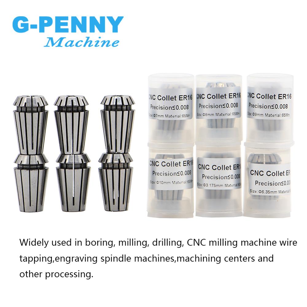 G-Penny ER16 spring collet chuck set 12 pcs High a... – Grandado