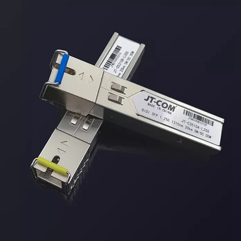 JT-COM 2 Stuks Sc Sfp Module Gigabit Ddm Bidi Mini... – Vicedeal