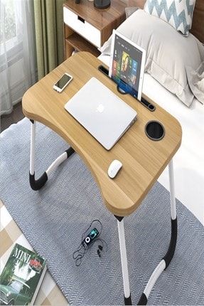 Ergonomics Pure Yellow Laptop Coffee Table Working... – Grandado
