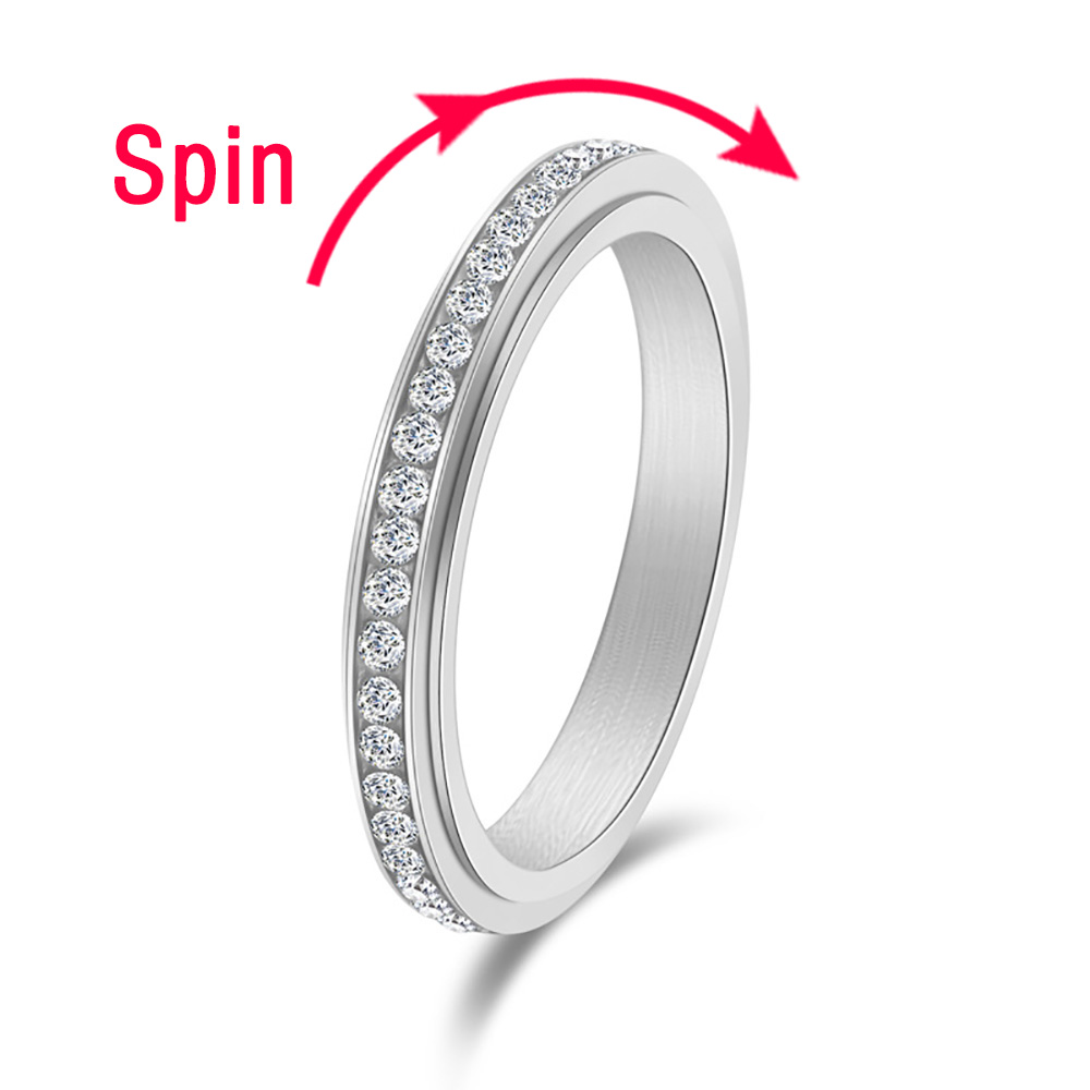 Fidget Anxiety Ring Drive Away Your Anxiety Stainl... – Vicedeal