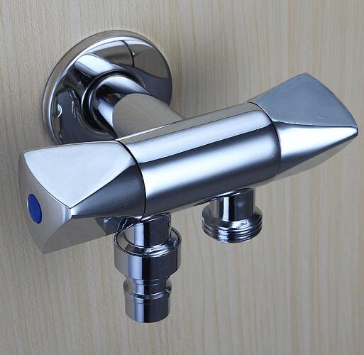 chrome wall mounted total brass double use washing... – Grandado