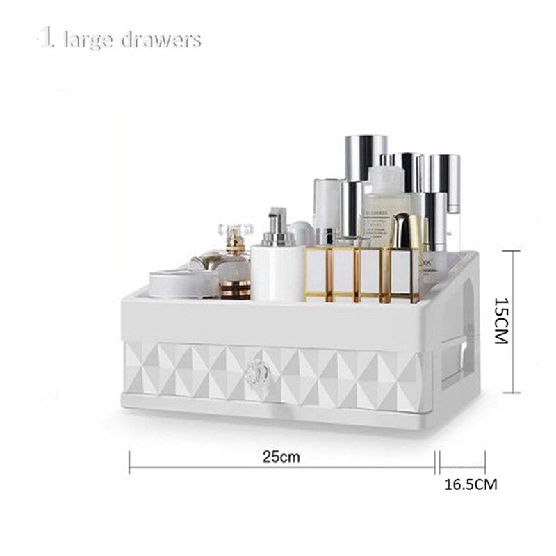 Large Capacity Cosmetics storage Box three layer d... – Grandado