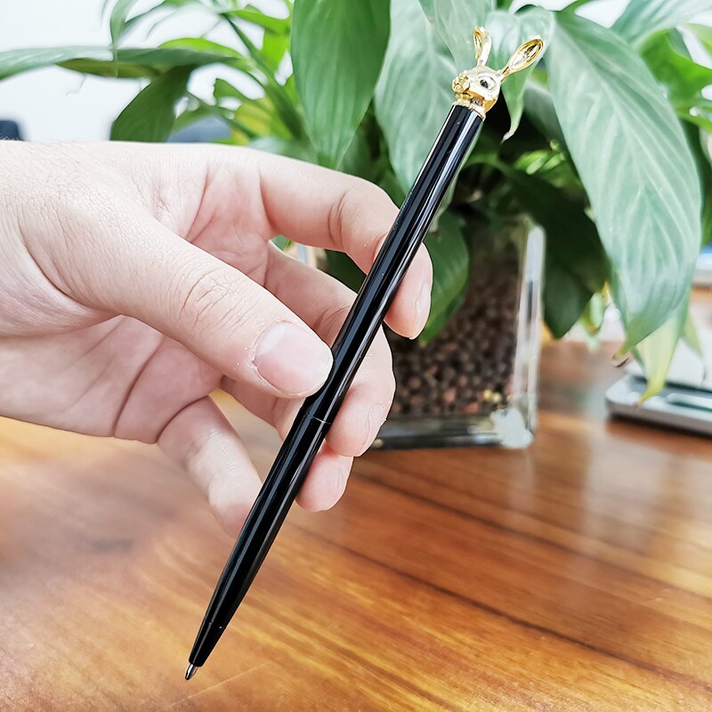 1 pcs Luxe crystal pen Metalen balpen Student scho... – Vicedeal