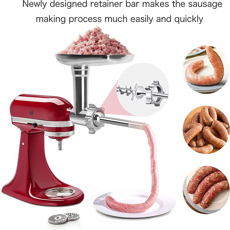 Metalen Vlees Eten Grinder Attachment Voor Kitchen... – Grandado