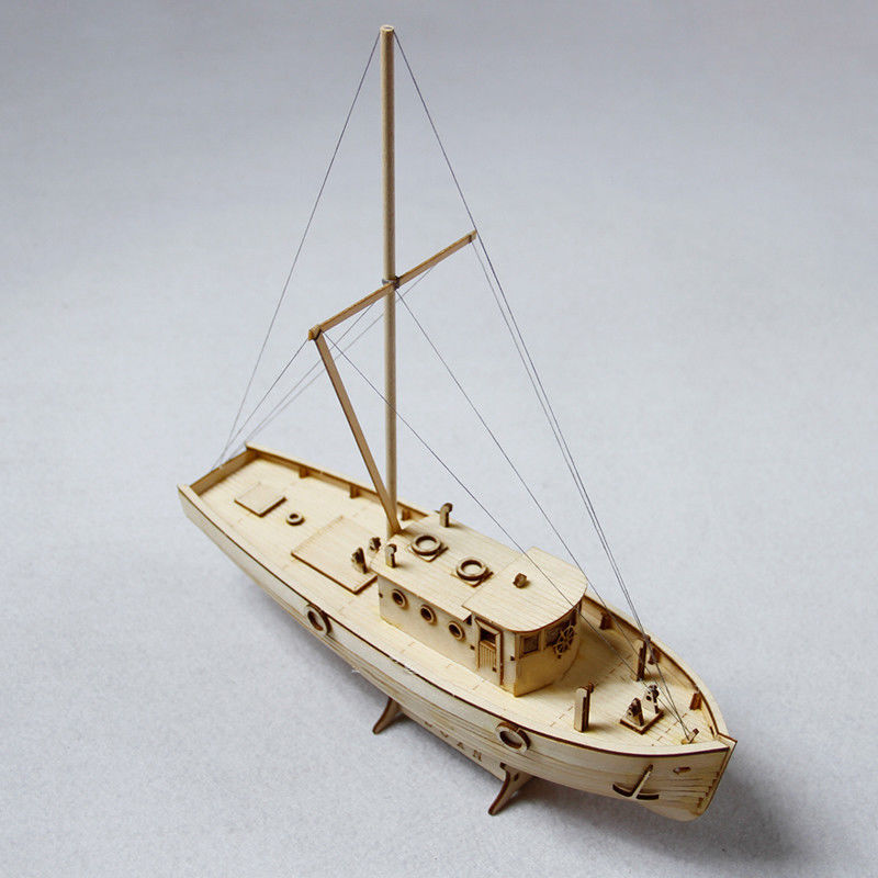 Ship Assembly Model Diy Kits Wooden Sailing Boat 1... – Vicedeal