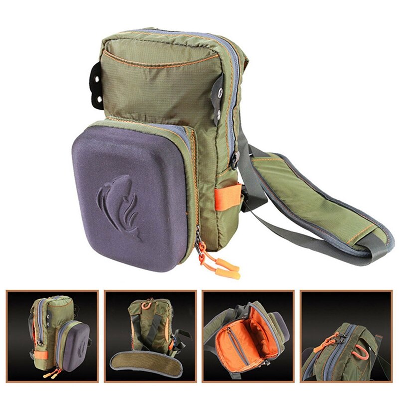 Fishing Tackle Bag Multifunctional Fly Fishing Fly... – Grandado