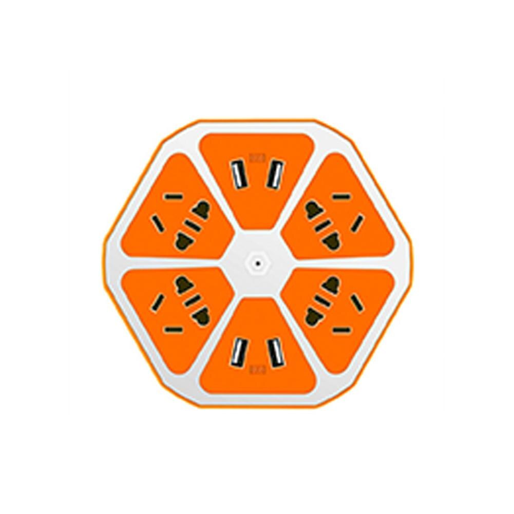 Hexagonal Multifunctional 4 USB Charging Port Hous... – Vicedeal