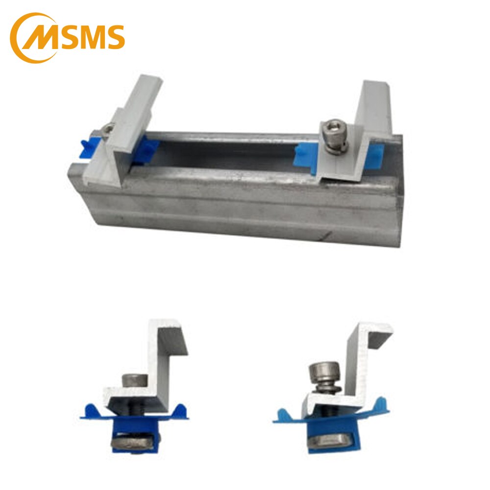 Solar Panel End Clamps for Carbon Square Steel Mou... – Grandado