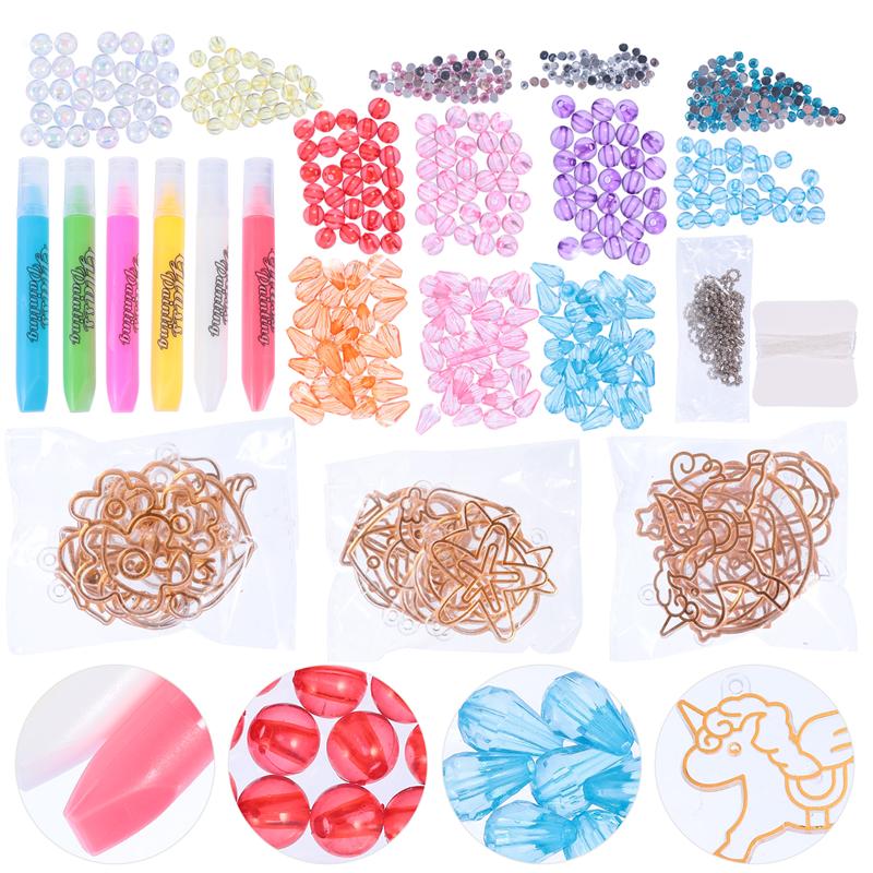 Kids Children Glue Painting Coloring Set DIY Handm... – Grandado