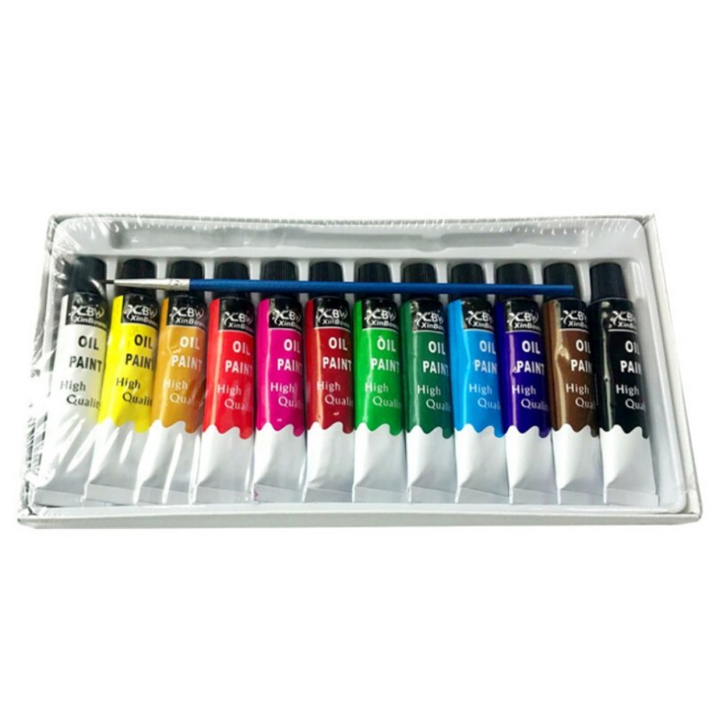 12 Color Oil Paint Art Painting Watercolor Paint B... – Grandado