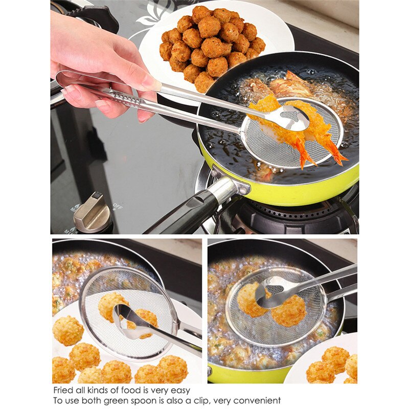 Stainless Steel Food Clip Snack Fryer Strainer Fri... – Vicedeal