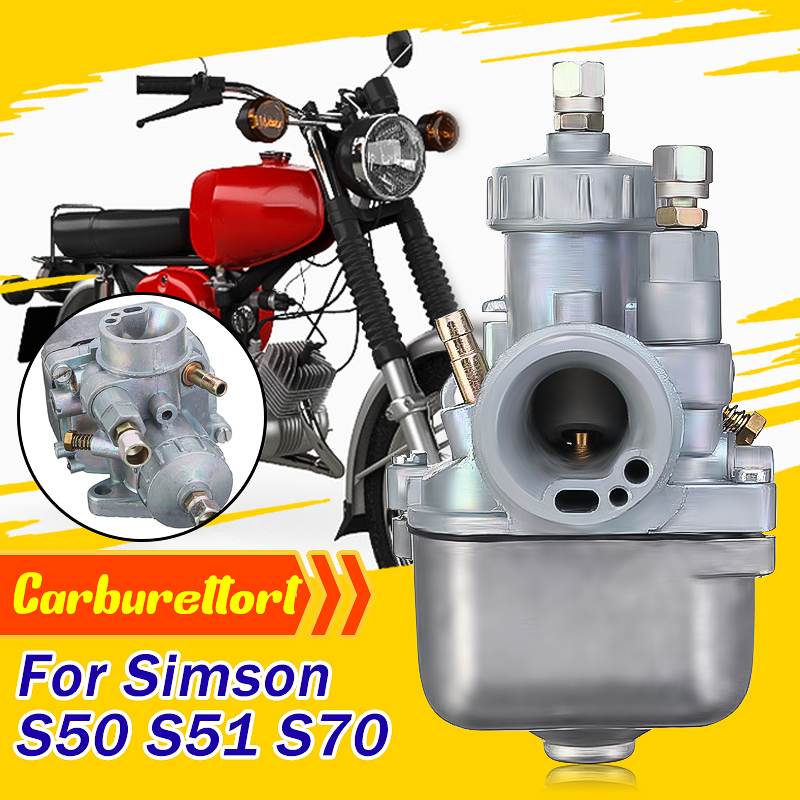 16N1-11 Passend Carburetor for Simson S50, S51 S70 16mm Specific ...
