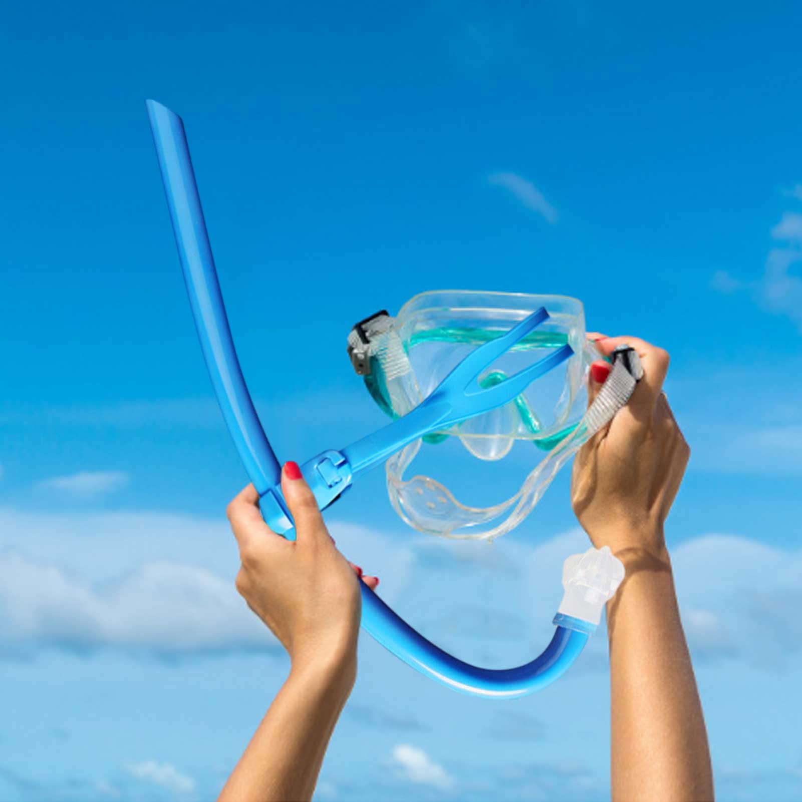 Free diving snorkel stabilizes the head and improv... – Vicedeal
