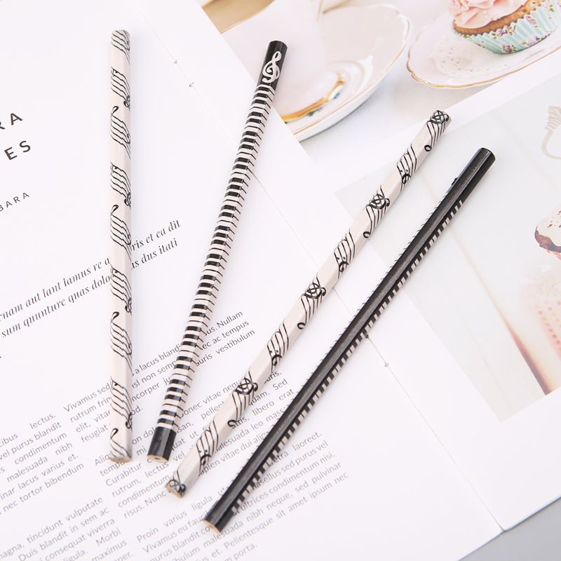 4pcs Musical Note Pencil HB Standard Pencil Music ... – Vicedeal