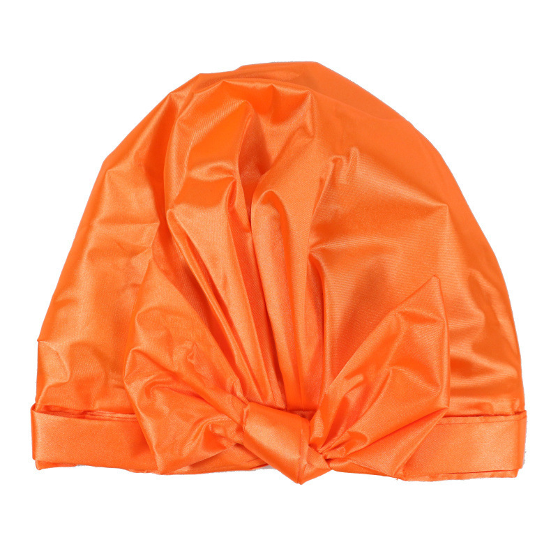 Women Satin Waterproof Bath Cap Satin Lining Silk ... – Grandado