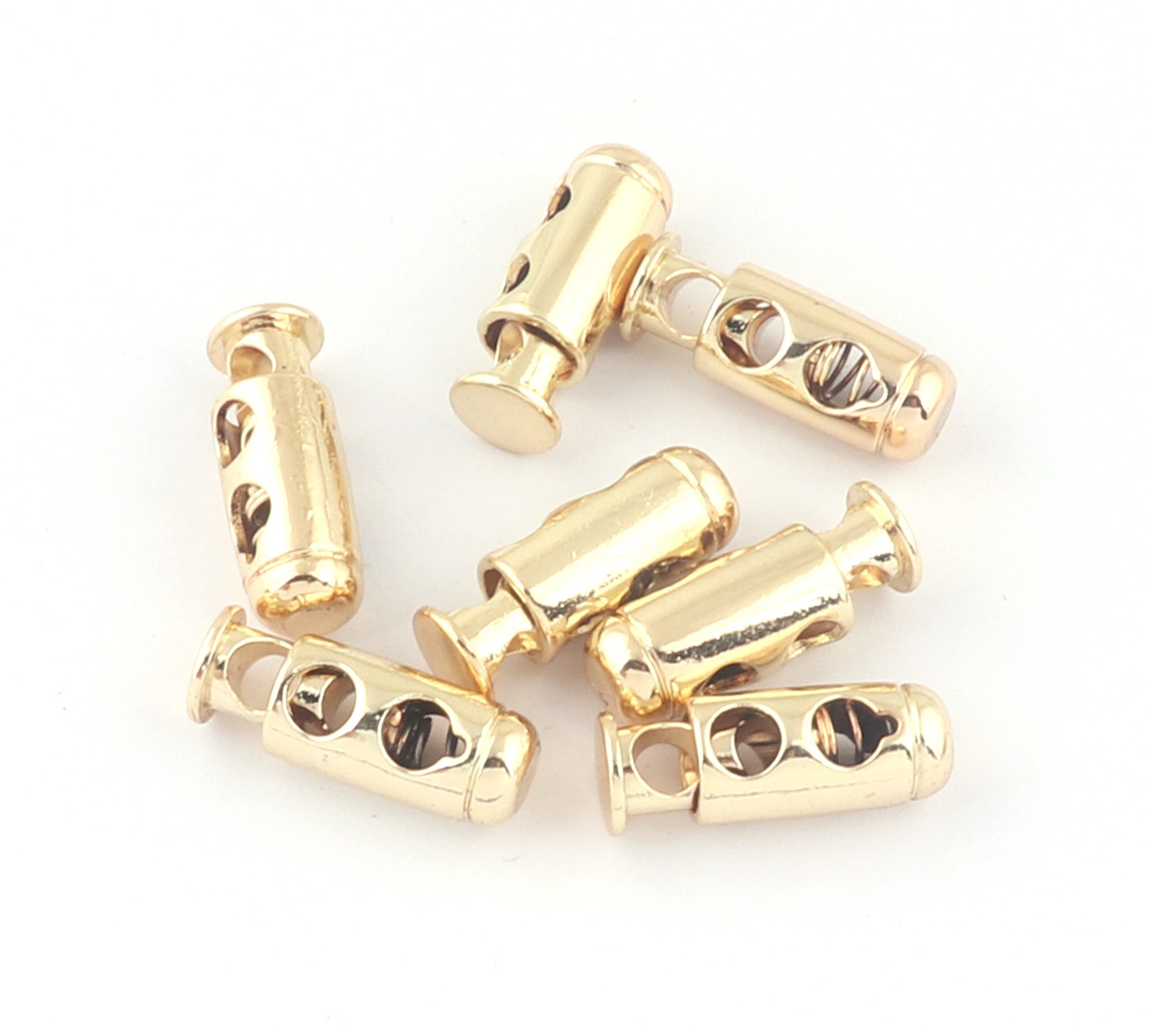 Ajustador de cable de bloqueo de Metal dorado, pal... – Grandado