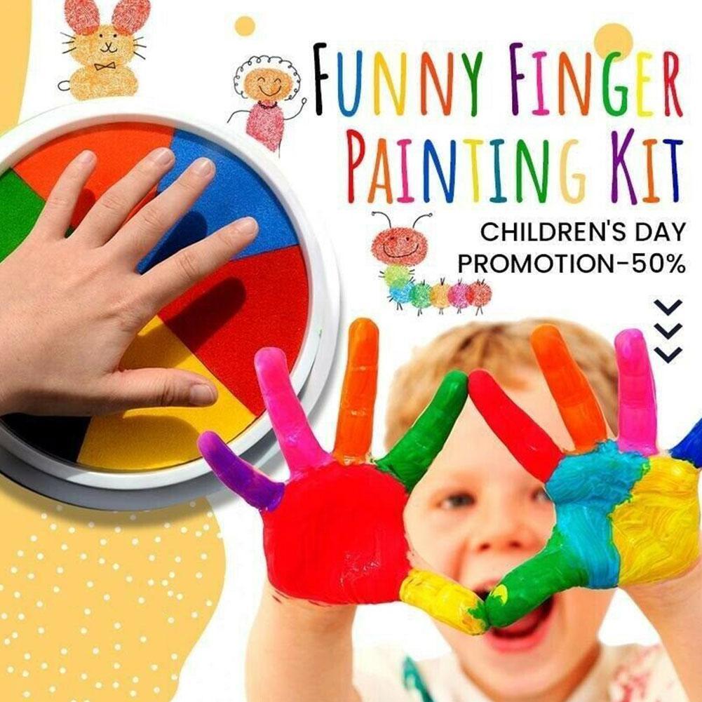 Funny DIY Finger Painting Drawing Toys Finger Educ... – Vicedeal