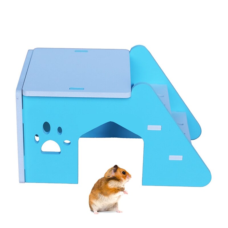Hout Hamster Hideout Kooi Voor Hamster Poot Kleine... – Grandado