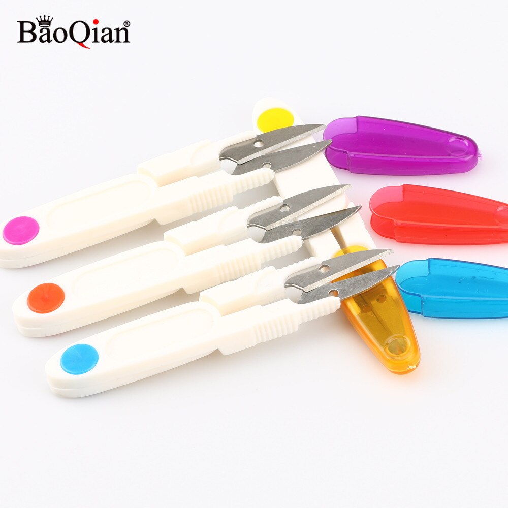 1 Pcs Plastic Handle Sewing Scissors Tool Sewing C... – Grandado