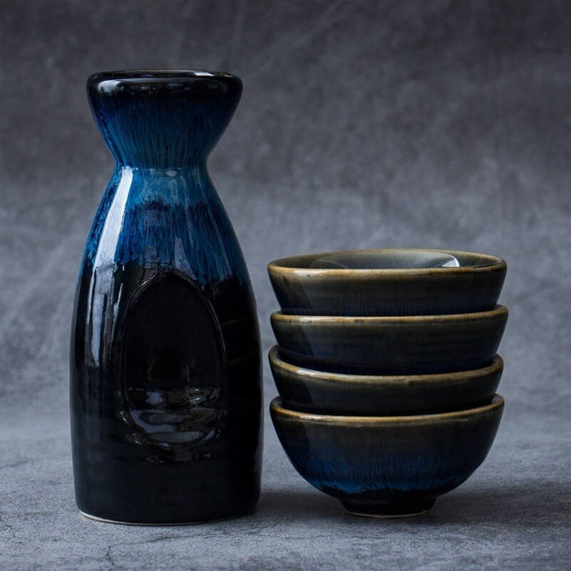 Japanse Retro Wijn Set Witte Wijn Cup Keramische G... – Vicedeal