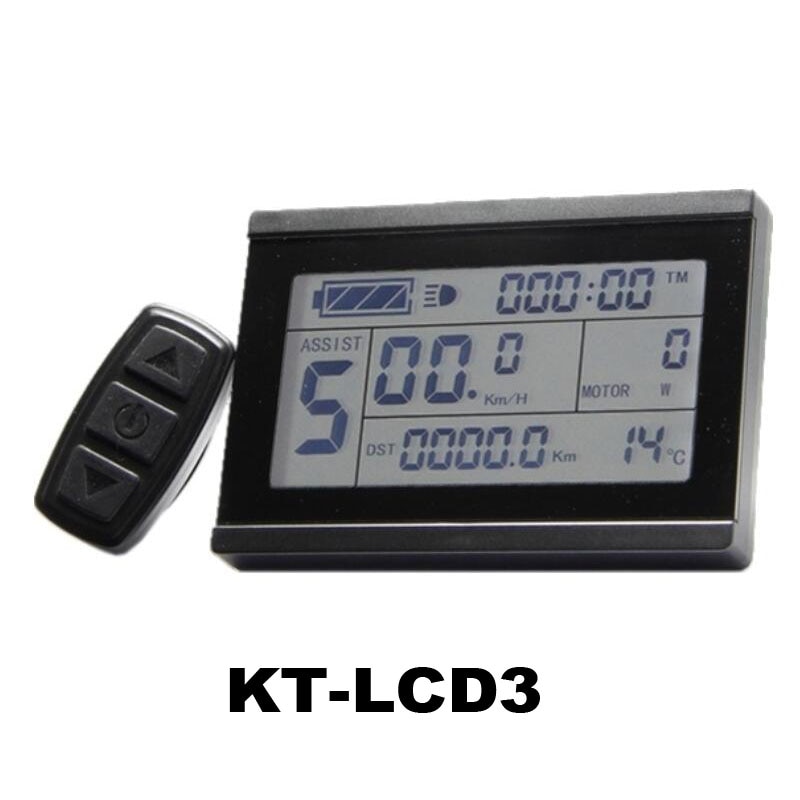 36V 48V 60V 72V intelligente KT LCD3 Elektrische F... – Vicedeal