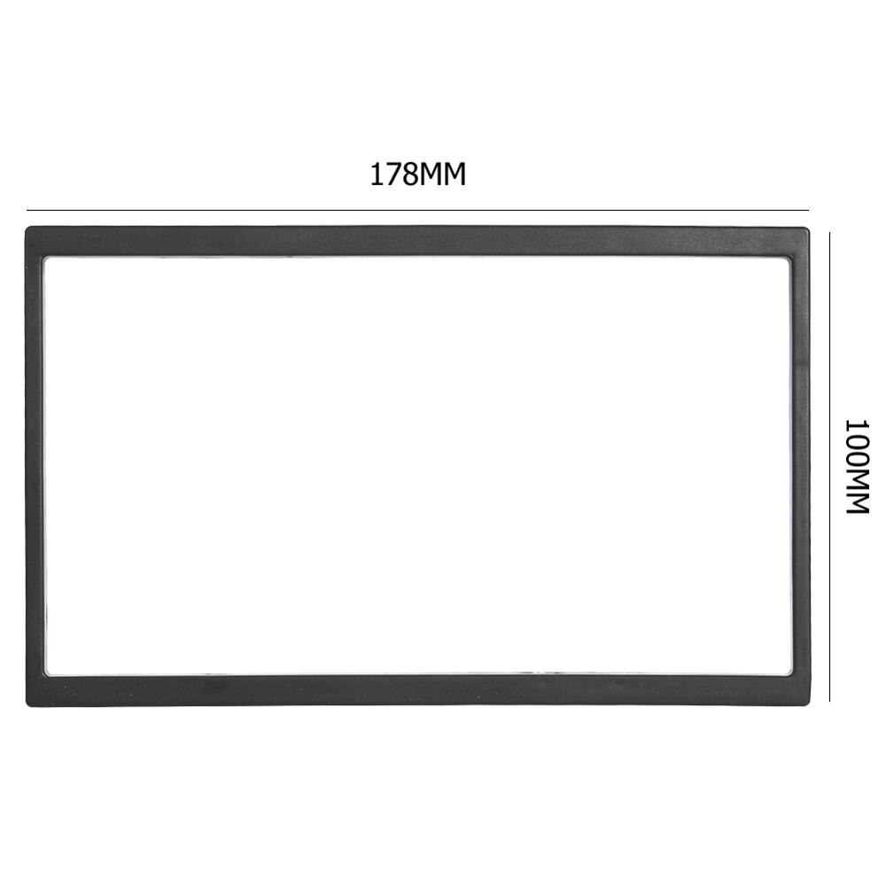 Universal 2DIN Car Radio Frame for 178*100mm Auto ... – Grandado