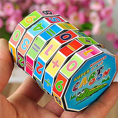 Plastic Kids Cylinder Math Addition Subtraction Ca... – Vicedeal