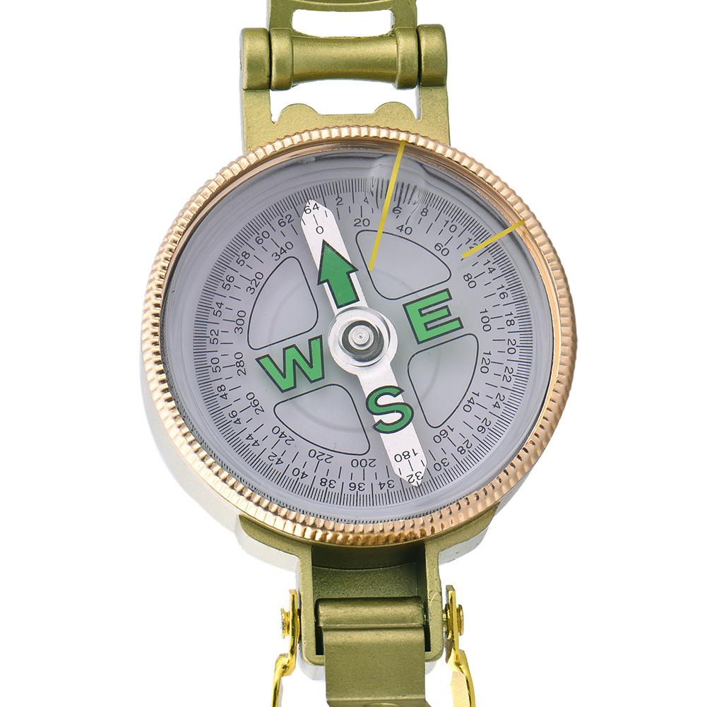 Reloj de bolsillo con brújula, correa de Metal por... – Grandado