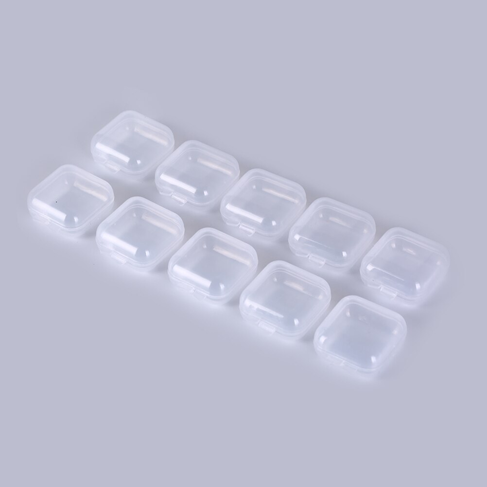 10 Pcs/20 Pcs Pil Oordopjes Clear Mini Pil Opslag ... – Grandado