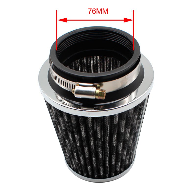 BEHENDIGE Auto Luchtfilter Kegel Schoon Intake Hig... – Grandado