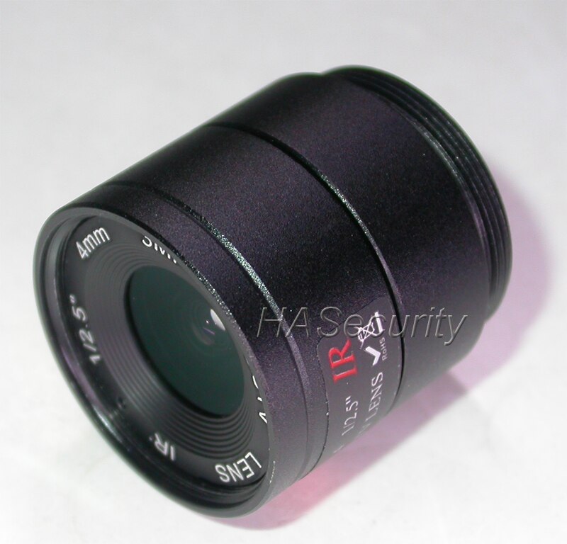 4mm CS mount 3.0MP 1/2.5" F1.4 LENs for CCTV camer... – Grandado