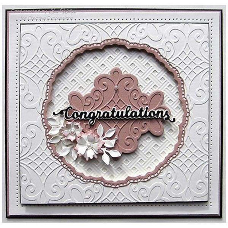congratulations Metal Cutting Dies Embossing Scrap... – Vicedeal