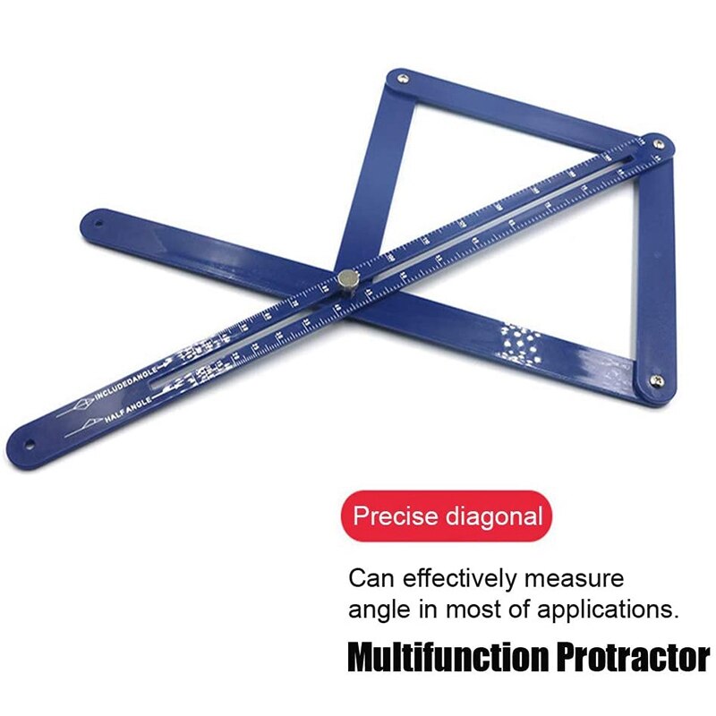 Bevel Corner Protractor Miter Angle Measuring Rule... – Vicedeal