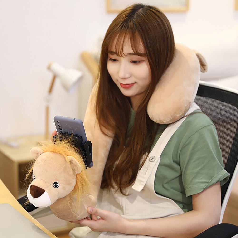 Hands-free Cute Phone Rack Travel Pillow PP Cotton... – Vicedeal