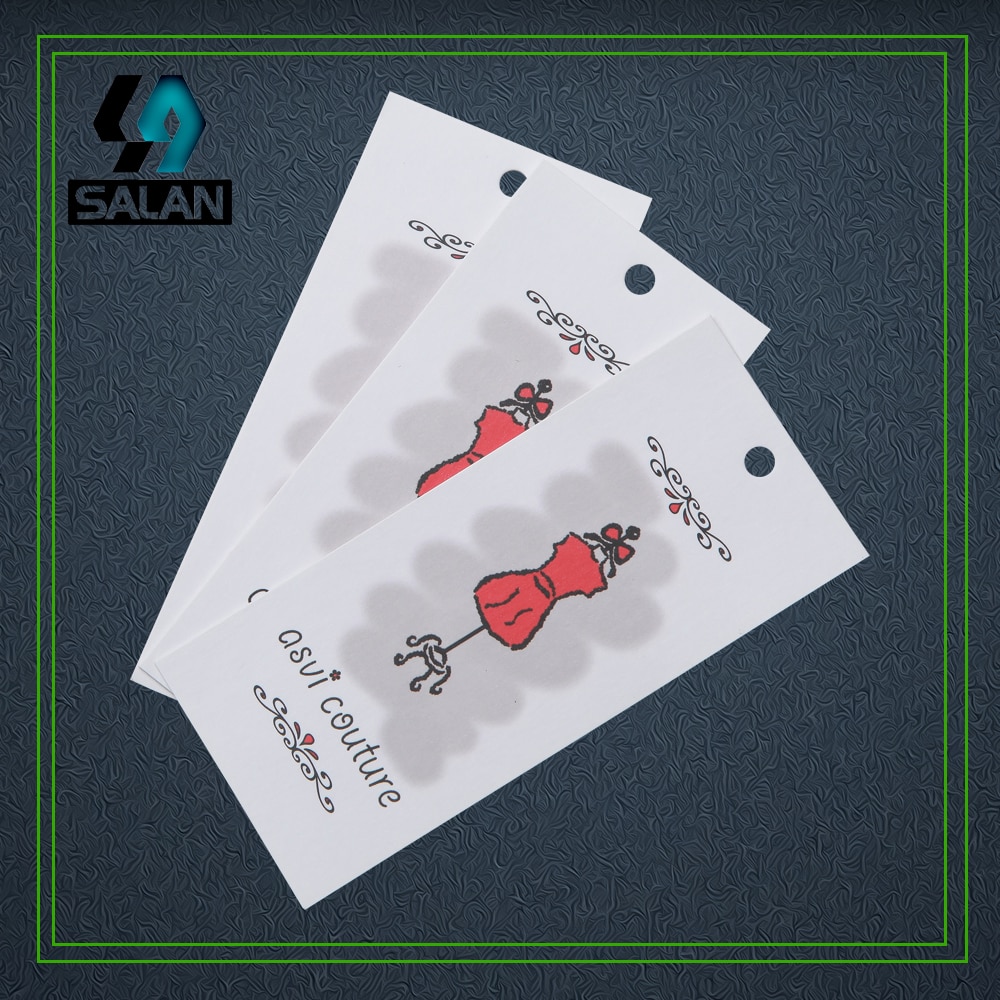 Custom clothing printed paper Hang tag luggage pri... – Vicedeal
