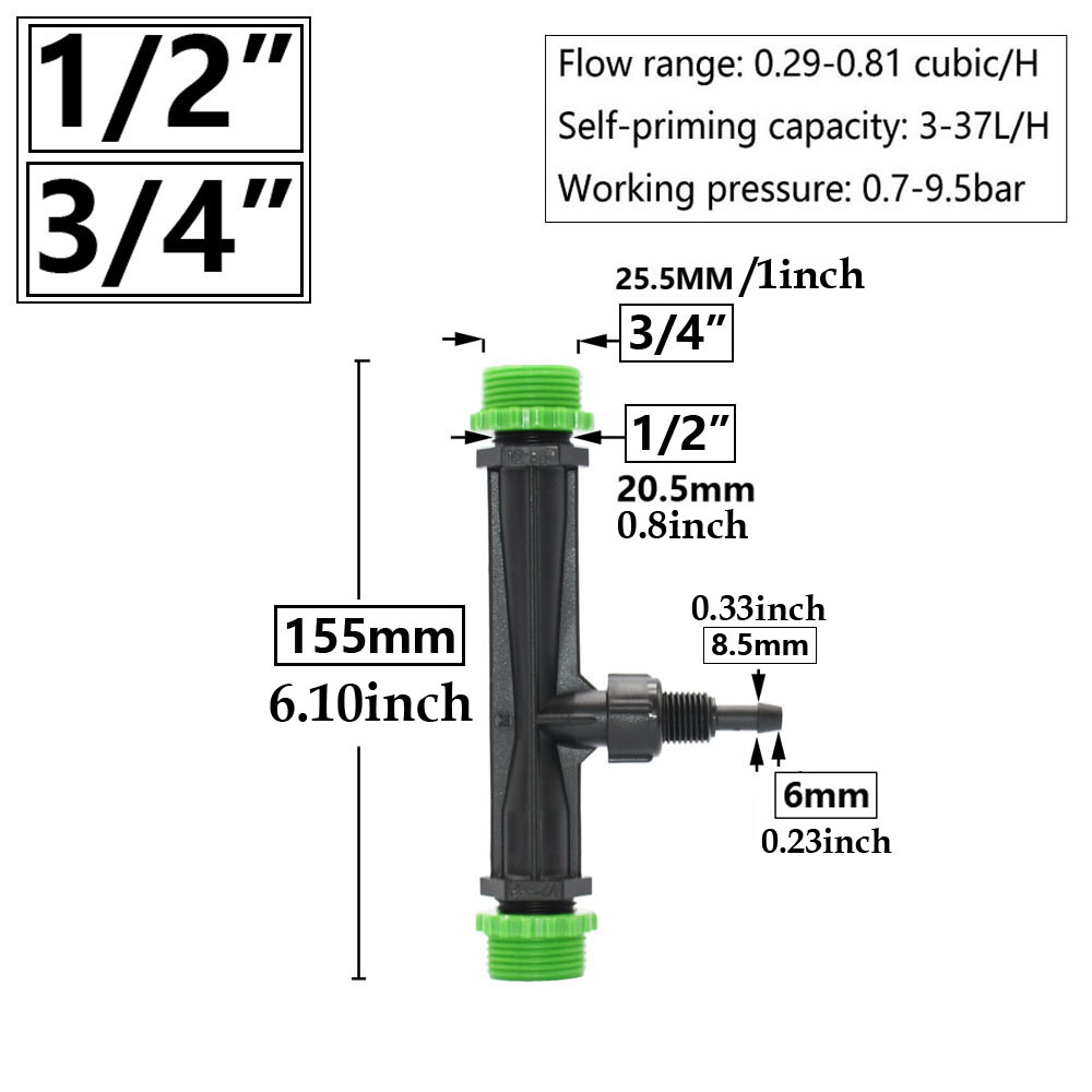 1/2" 3/4" 1" 1.5inch Thread Agriculture Irrigation... – Grandado