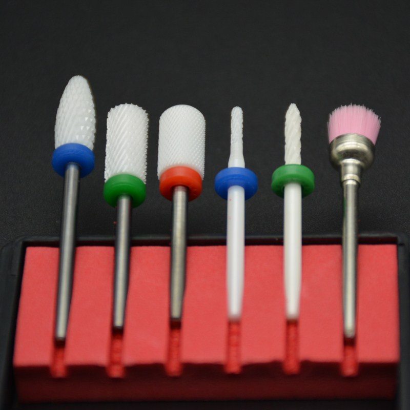 Maohang 6Pcs Keramische Frees Kits Nail Drill Bits... – Grandado