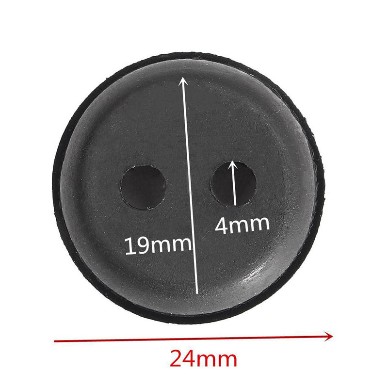 2 Hole Black Fuel Tank Grommet Universal For Husqv... – Grandado