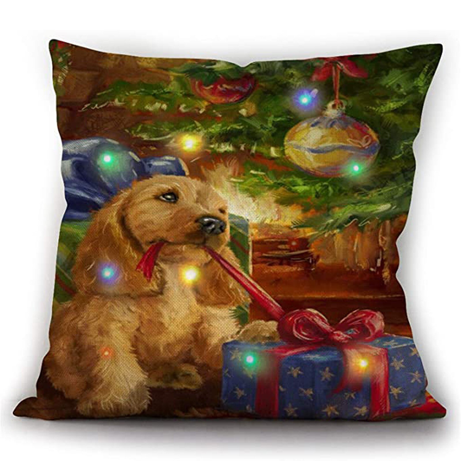 Kerst Creatief Sofa Kussensloop, Thuis Gebreide Ka... – Grandado