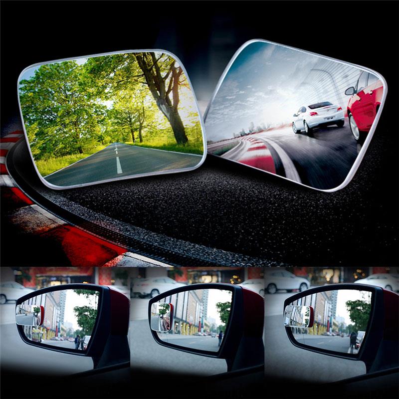 Car Rearview Mirror Auxiliary Mirrors Square Adjus... – Vicedeal